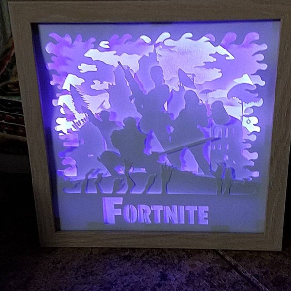 GAME - Paper Cutting Light Box Template Files - Etsy Canada