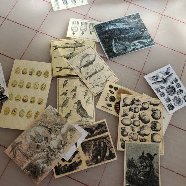 Miniature Occult Book Collection - Digital Download - Set of 5 & Bonus ...