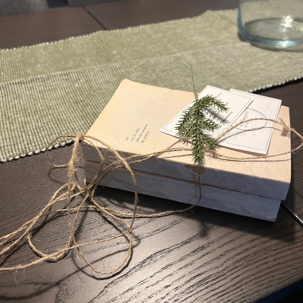 Mid-century Modern Stacked Books | Book Decor | Boho Decor | Book Stack ...