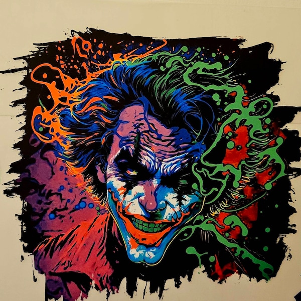 The Joker Transparent Halftone Png File , Joker T Shirt Design for ...