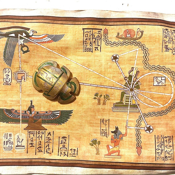 The Mummy - Map of Hamunaptra Cloth Map Scroll - Etsy
