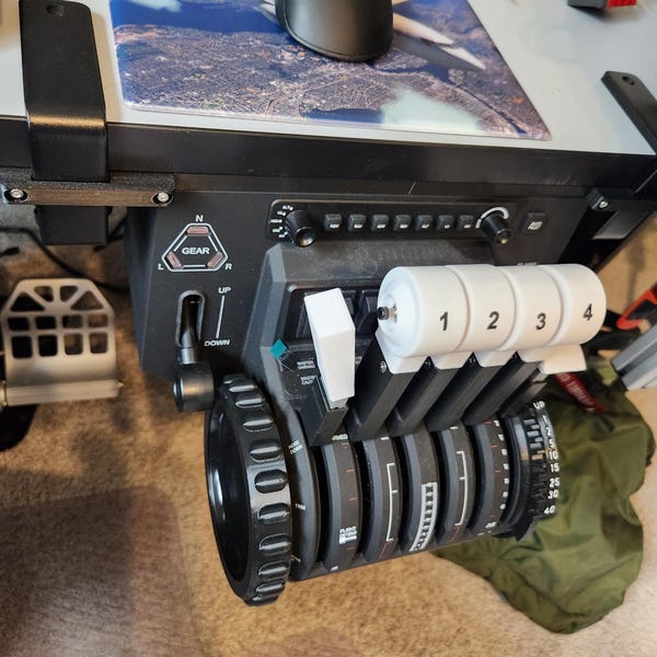 Panel LED Illumination for Logitech Saitek Switch, Autopilot and Radio ...