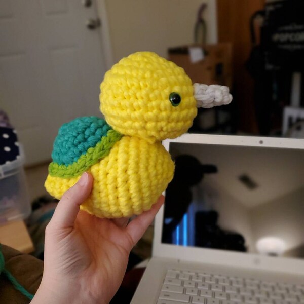 Crochet Pattern - Baby Turtle Duck - Avatar - PDF Pattern - Etsy