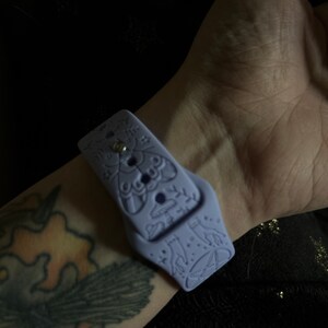 Chinese Dragon Apple Watch Band Engraved Silicone Strap for All Series ...