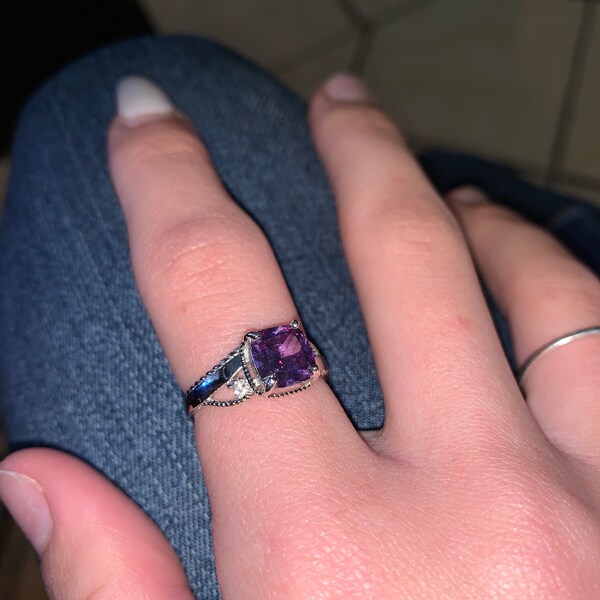 Customized Sterling Silver Women’s High School Class Ring – Bold ...