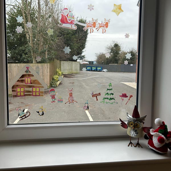 Duck Window Stickers, Duck Window Decal, Spring Duck Window Sticker ...