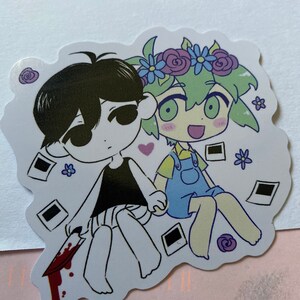 Omori Sunny Basil Vinyl Sticker | Etsy