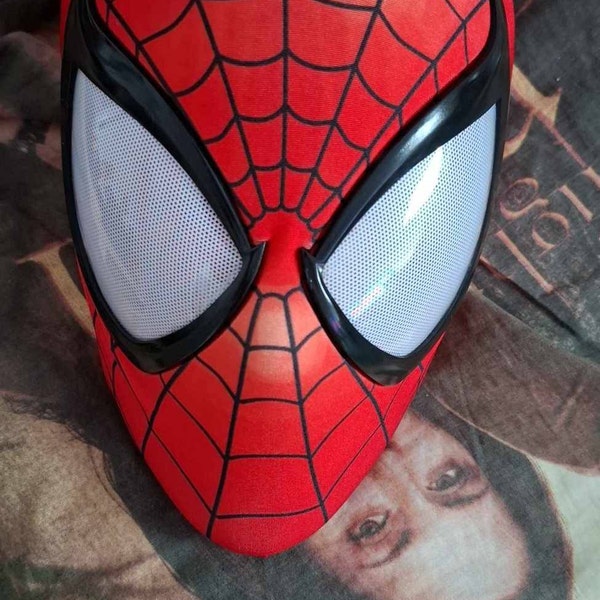 Spider Man Mask, Black Toby Mask, Cosplay Mask, Halloween Gift ...