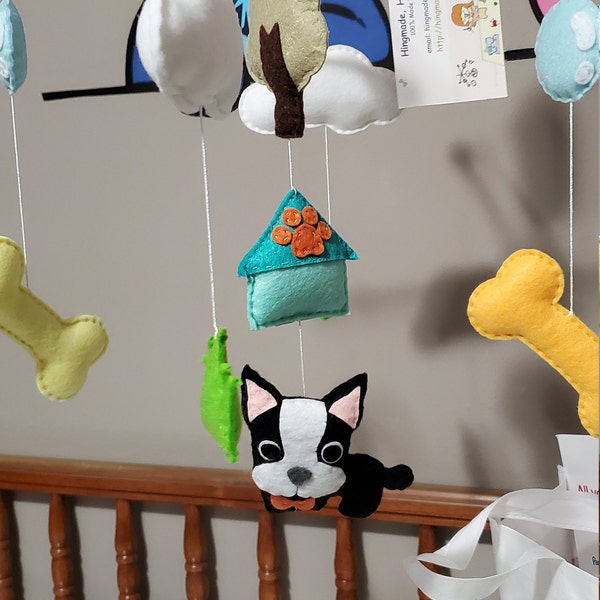 Music Note Mobile: Modern Nursery Musical Note Decor in Girl Room ...