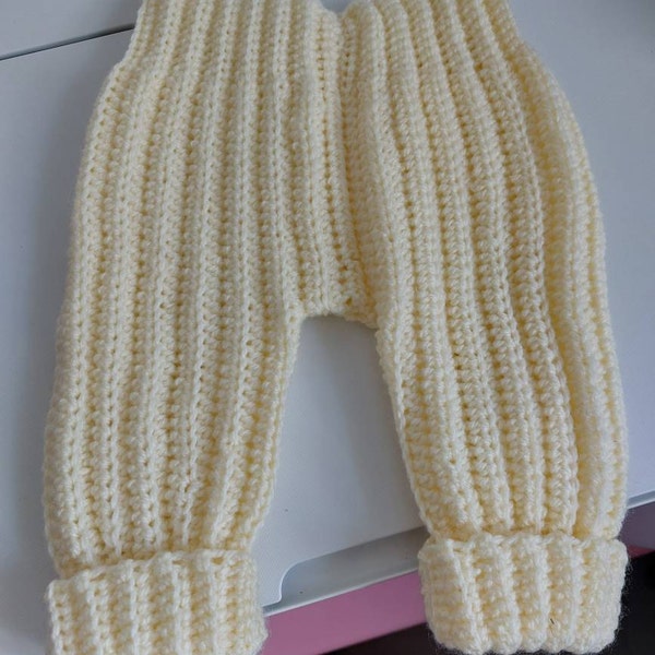 CROCHET PATTERN + VIDEO Easy Crochet Baby Pants Pattern + Video ...
