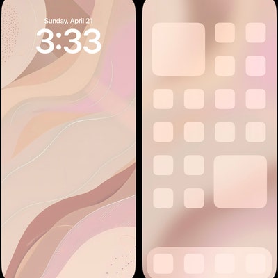 Kawaii Bunny Lofi Desktop Theme Set Pink Icons Cute Desktop Organizer ...