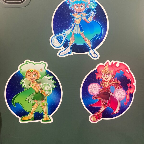 Amphibia: Calamity Trio Stickers - Etsy