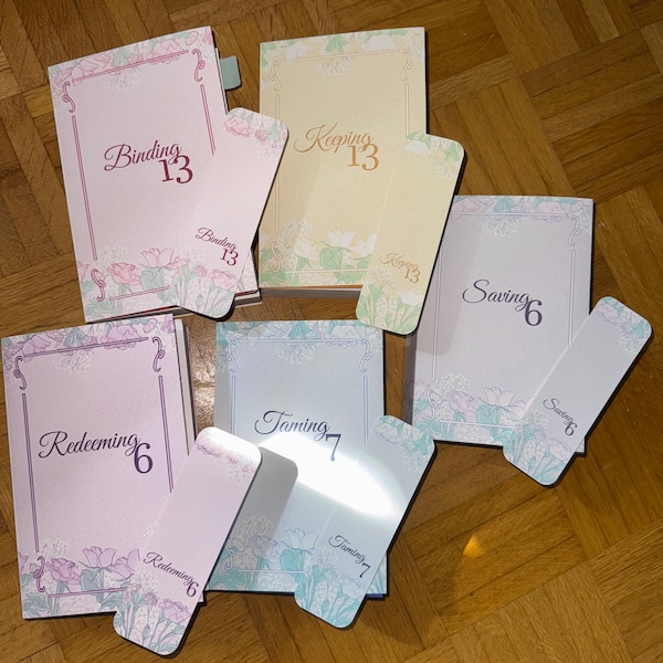 Printable TOG Floral Digital Download Decorative Book Dust Jacket Set ...