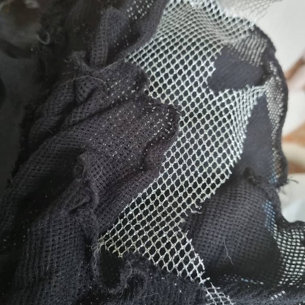 Silver Fishnet Chainmail Mesh/net Fabric 58'' PRICE PER METER - Etsy