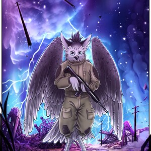 YCH Boba Bubble Tea Furry / Anthro / Fursona Con Badge - Etsy