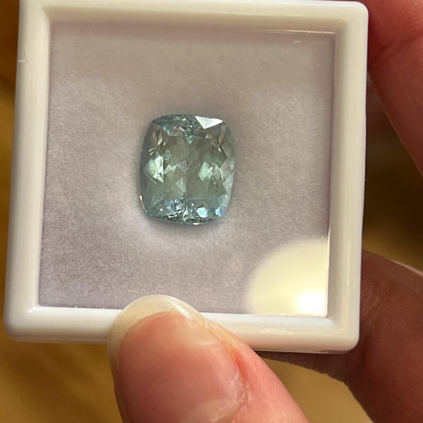 3.69ct Yellow Sapphire Gem, Pear Shape Loose Natural Faceted Corundum Mineral, Gemstone Jewelry ...