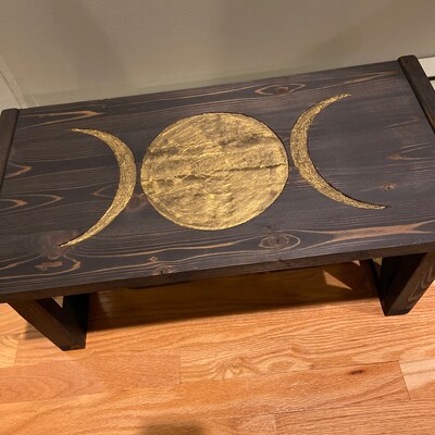 Triple Moon Goddess Altar Table - Etsy
