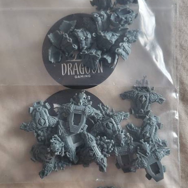 Female Space Viking Terminator Torso Conversions for 28mm Prime Sci-fi ...