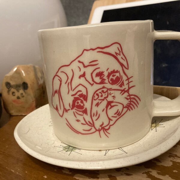 Mini Handmade Ceramic Bunny Mug, Bunny Art, Tiny Mug, Rabbit Mug ...