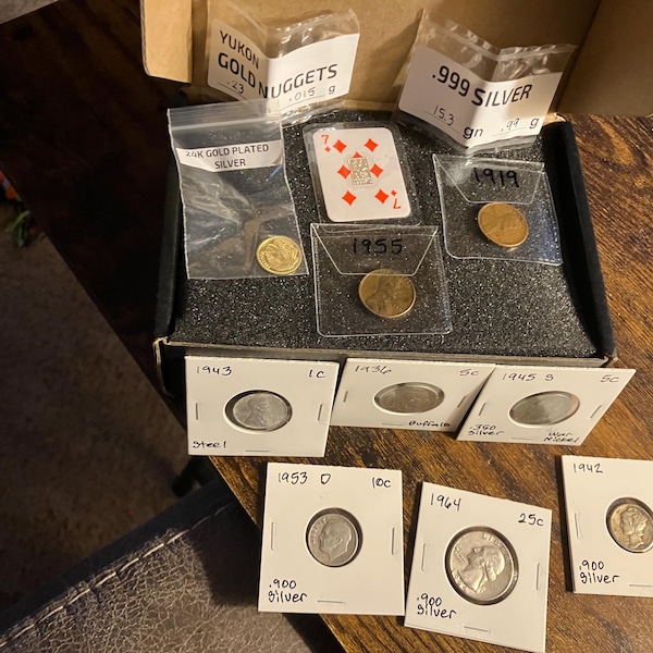 100+ Year Old U.S. Coin Lot - 5 Vintage Coins 100 Years of Age or Older ...