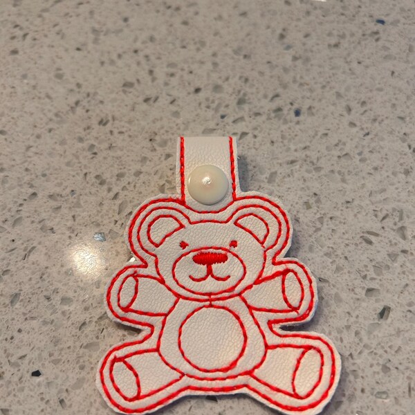 Machine Embroidery Design, Set of 4 Blank Key Fob ITH Machine ...