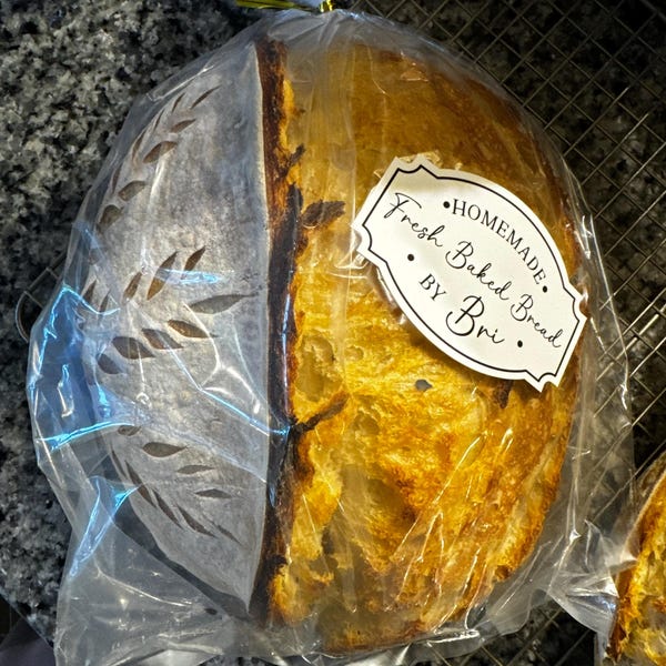 Personalized Homemade Bakery Labels || Custom Baking Stickers || Baked ...