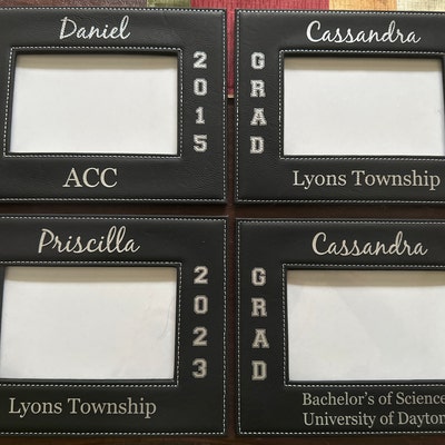 Personalized Add Your Custom Text 4x6 5x7 8x10 Laser Engraved Hanging ...