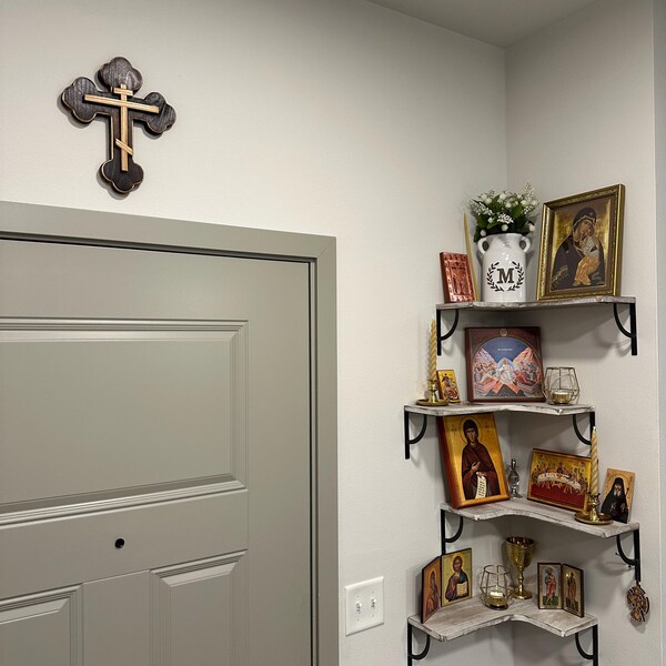 Mini 3 Bar Cross - Etsy