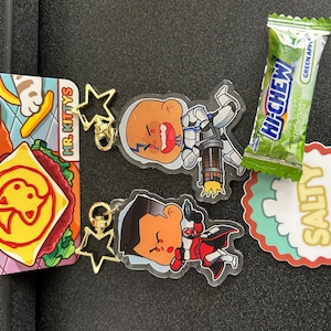 Cuddle Pile Worm on String Enamel Pin - Etsy