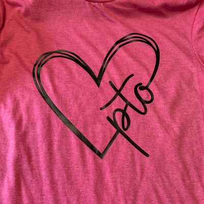 PTO Heart Instant Digital Download Svg, Png, Dxf, and Eps Files ...