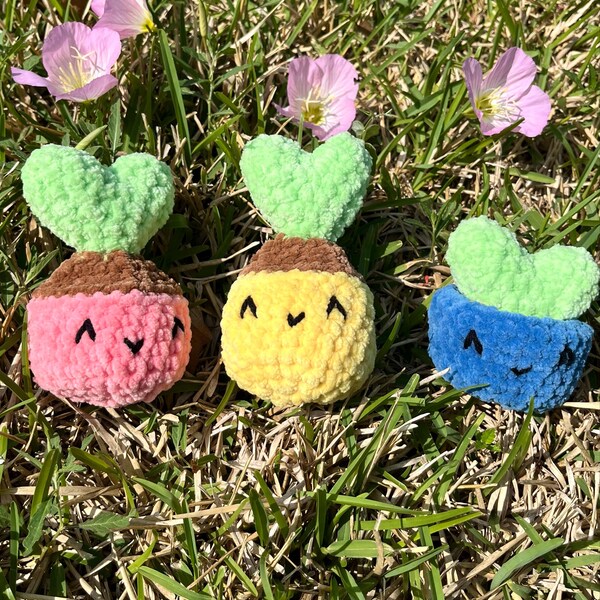 Ghouly Boo Bop Crochet Pattern, Low Sew, Popping Ghost Pattern, Popping ...