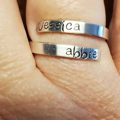Let It Be Wrap Ring - Etsy
