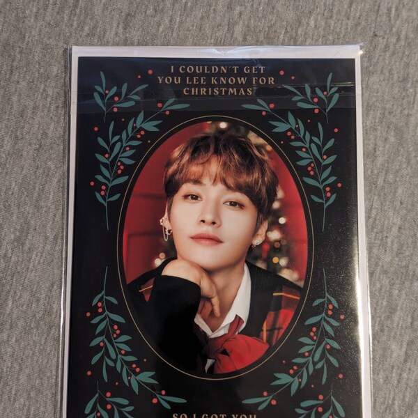 Printable Han From Stray Kids Greetings Card Digital Download K-pop ...