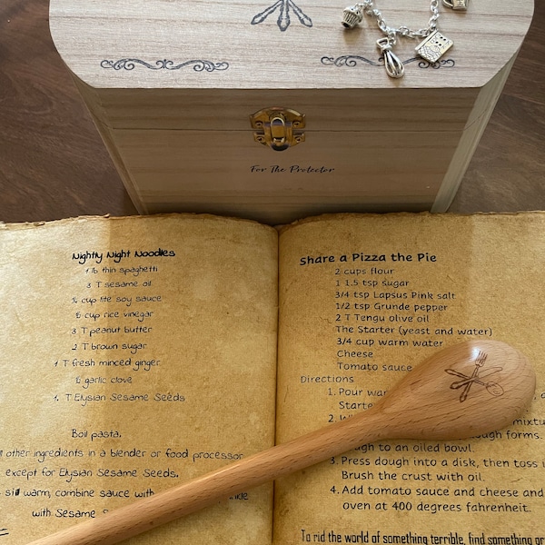 Just Add Magic Cookbook and Spice Box - Etsy