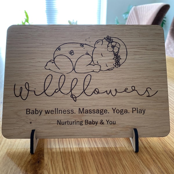 Handmade Wooden Social Media Sign Custom QR Codes for Website ...