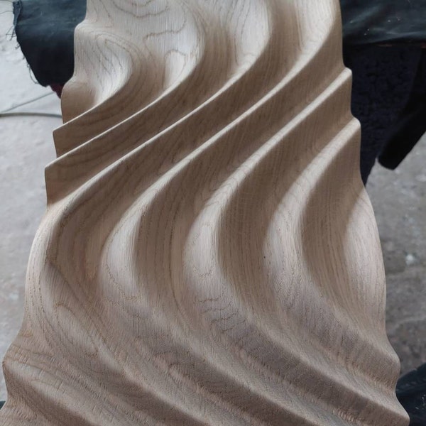 No. 5 Parametric Wave Wall Art Decor Panel STL 3D Model (digital File ...