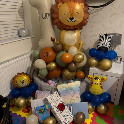 DIY Large Sonic Balloon Sculpture, Sonic Kids Birthday Balloon ...