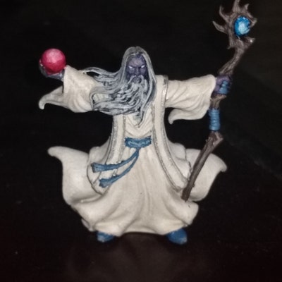 Dnd Human Sorcerer Mini Tabletop RPG Miniature D&D Figurines Pathfinder ...