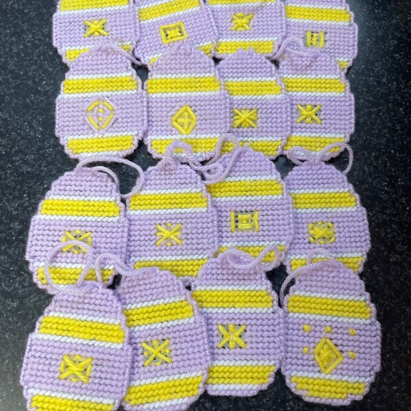 ANIMALS Pre-cut PLASTIC Canvas SHAPES Magnets Ornaments Pig Owl Turkey ...