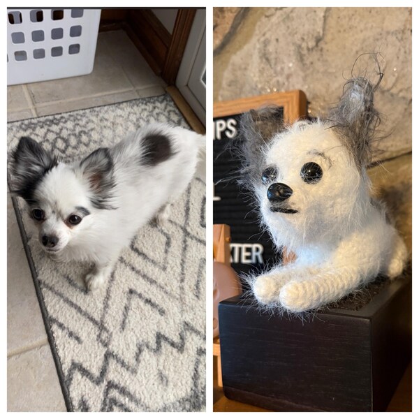 Custom Stuffed Dog, Custom Dog Plush, Custom Crochet Dog, Custom ...