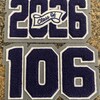 3 Chenille Varsity Numbers - Etsy