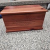 Cedar Wooden Companion Urn – Holds 400 Cubic Inches - Etsy