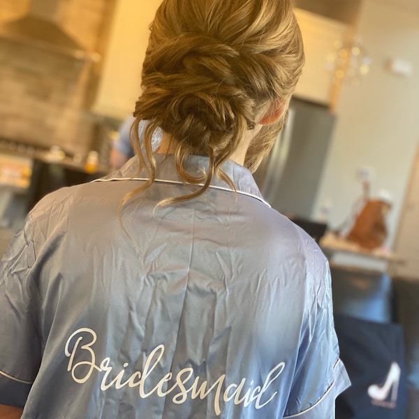 Customized Pajama Set, Bridesmaid Pjs, Bridesmaid Gift, Bridal Shower ...