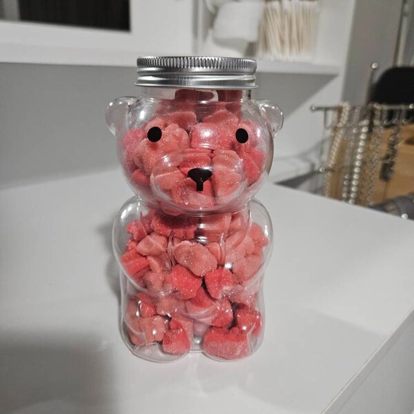 Gummy Bears Jar - Candy Gift Jar, Stuffed With Unique Gummies Candy - 1 ...