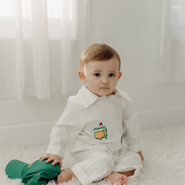 Personalized Golf Long-short Caddy Outfit for Kids*toddler Golf White ...