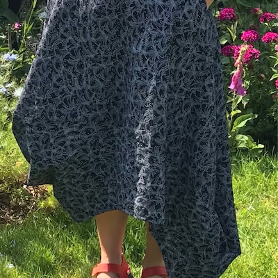 Lillypilly Dress: Zero Waste PDF Sewing Pattern - Etsy