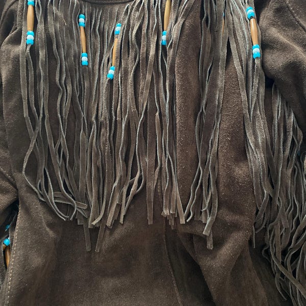 Women's Hand Crafted Native American Cowgirl Style Suede Leather Pant Rodeo Style Ladies Chap ...