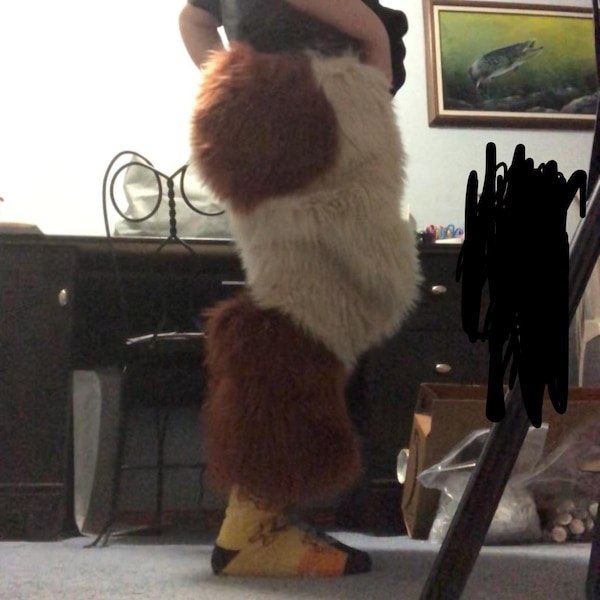 Digigrade Leg Fursuit Pattern - Etsy