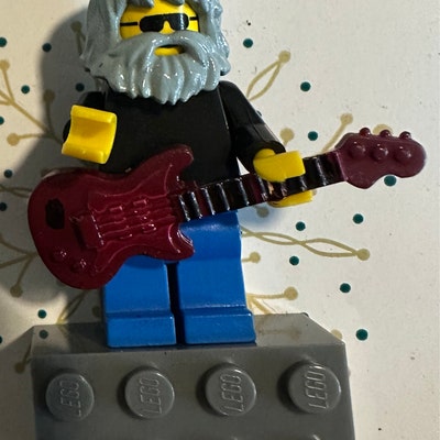 Grateful Dead Stage CUSTOM Made of Lego Bricks Jerry Garcia Phil Lesh ...
