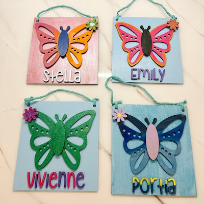 Spring Laser Cut Files Spring Interchangeable Leaning Sign Bundle File ...